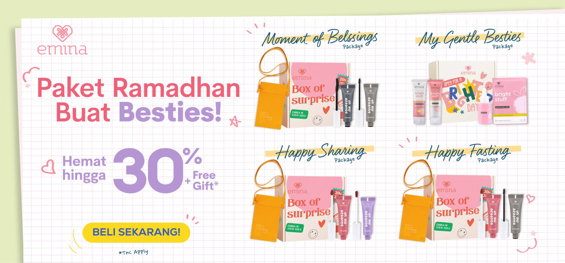 Emina Cosmetics Official Store